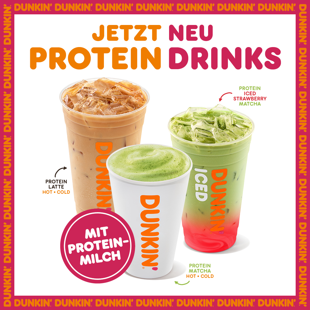 DUNKIN' PROTEIN DRINKS | Dunkin' Österreich